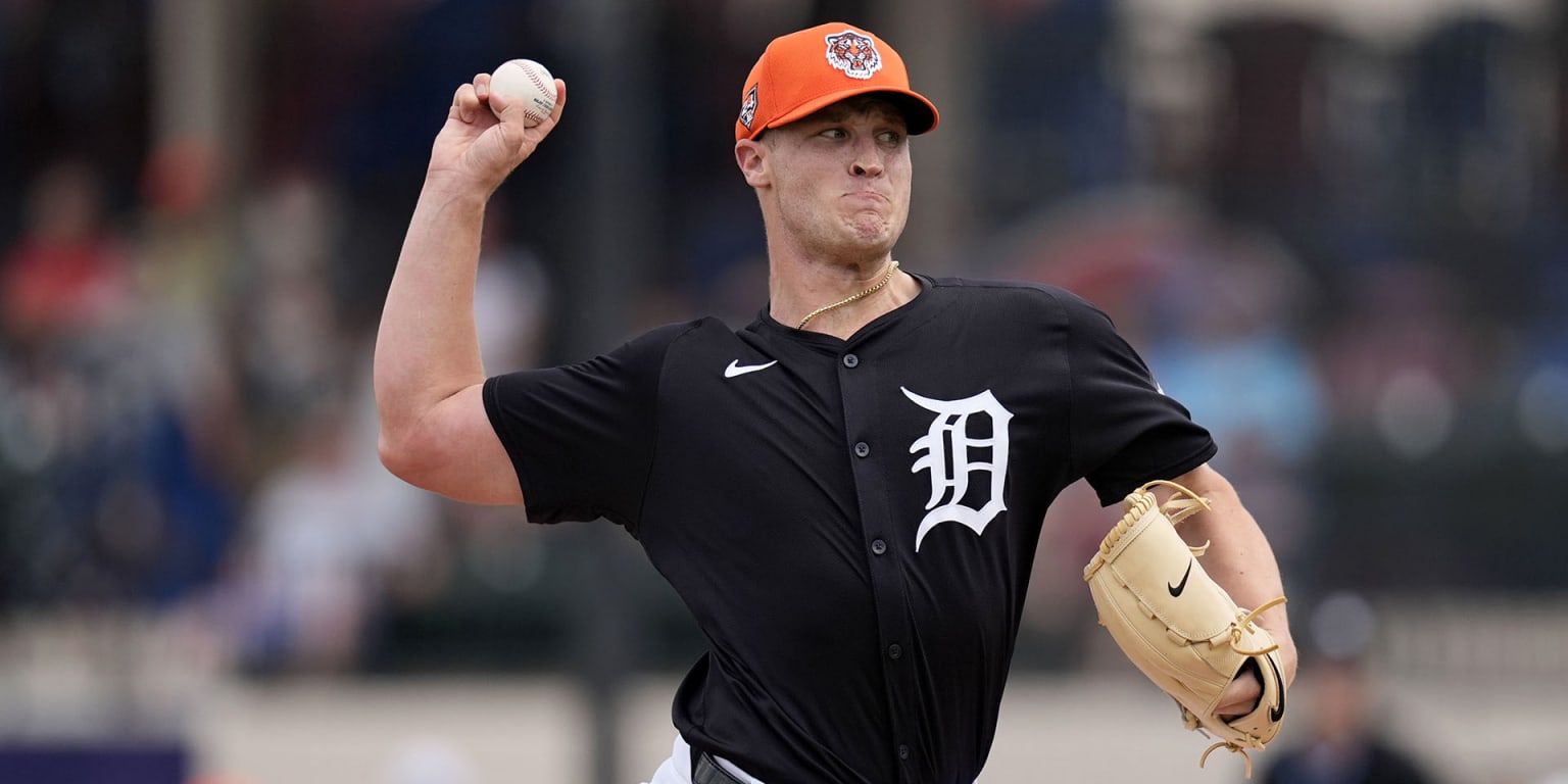 Tigers announce pitching rotation and send Matt Manning to Minors