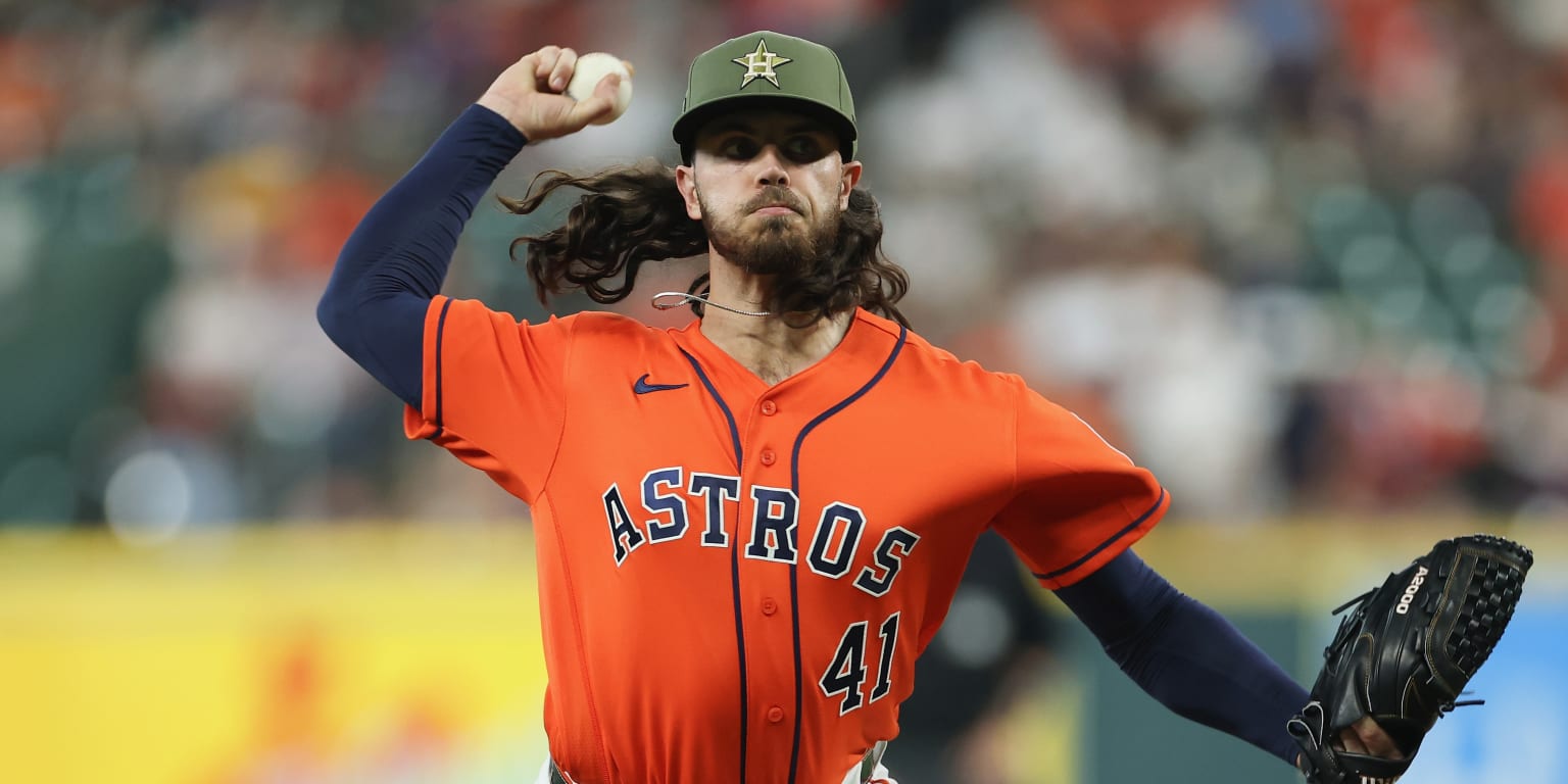 Spencer Arrighetti Take No Hitter Into 8th Inning In Astros Win