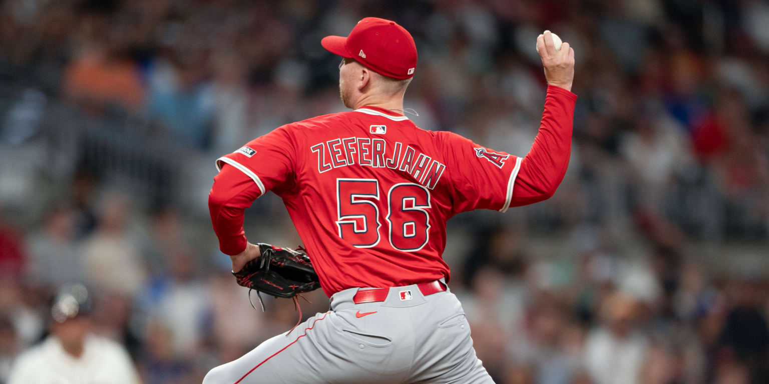 Ryan Zeferjahn, Angels lose to Braves