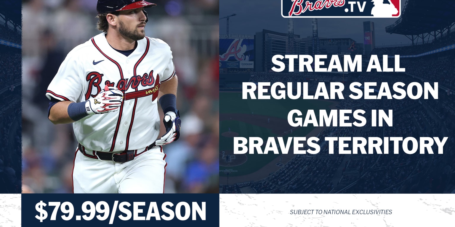 Stream Braves games on Braves.TV