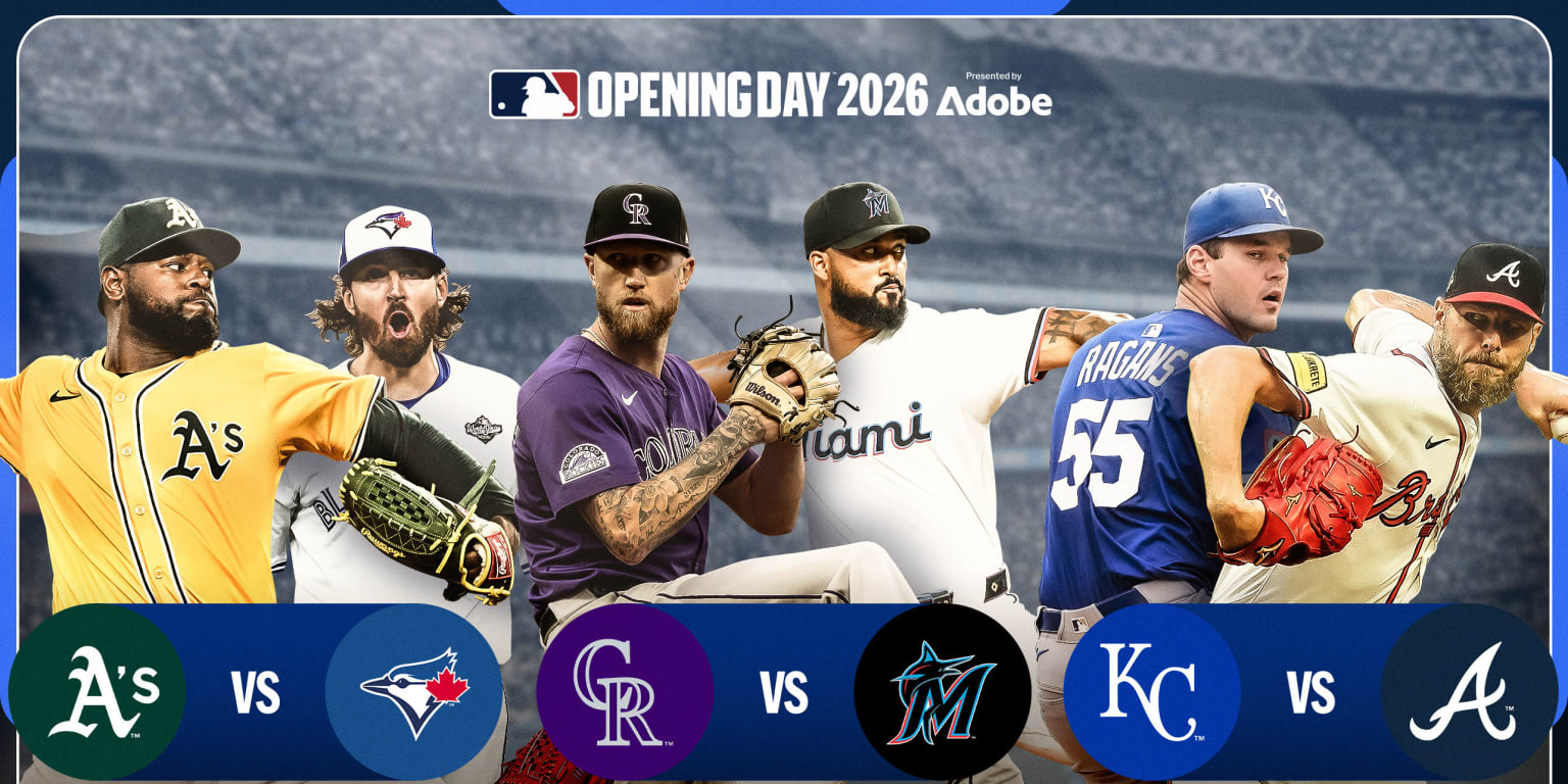 Six MLB teams open 2026 season on March 27