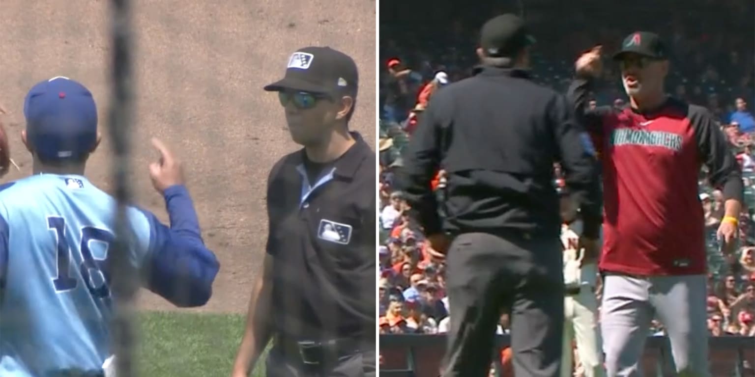 Nick Lovullo 'ejects' umpire for dad, Torey Lovullo