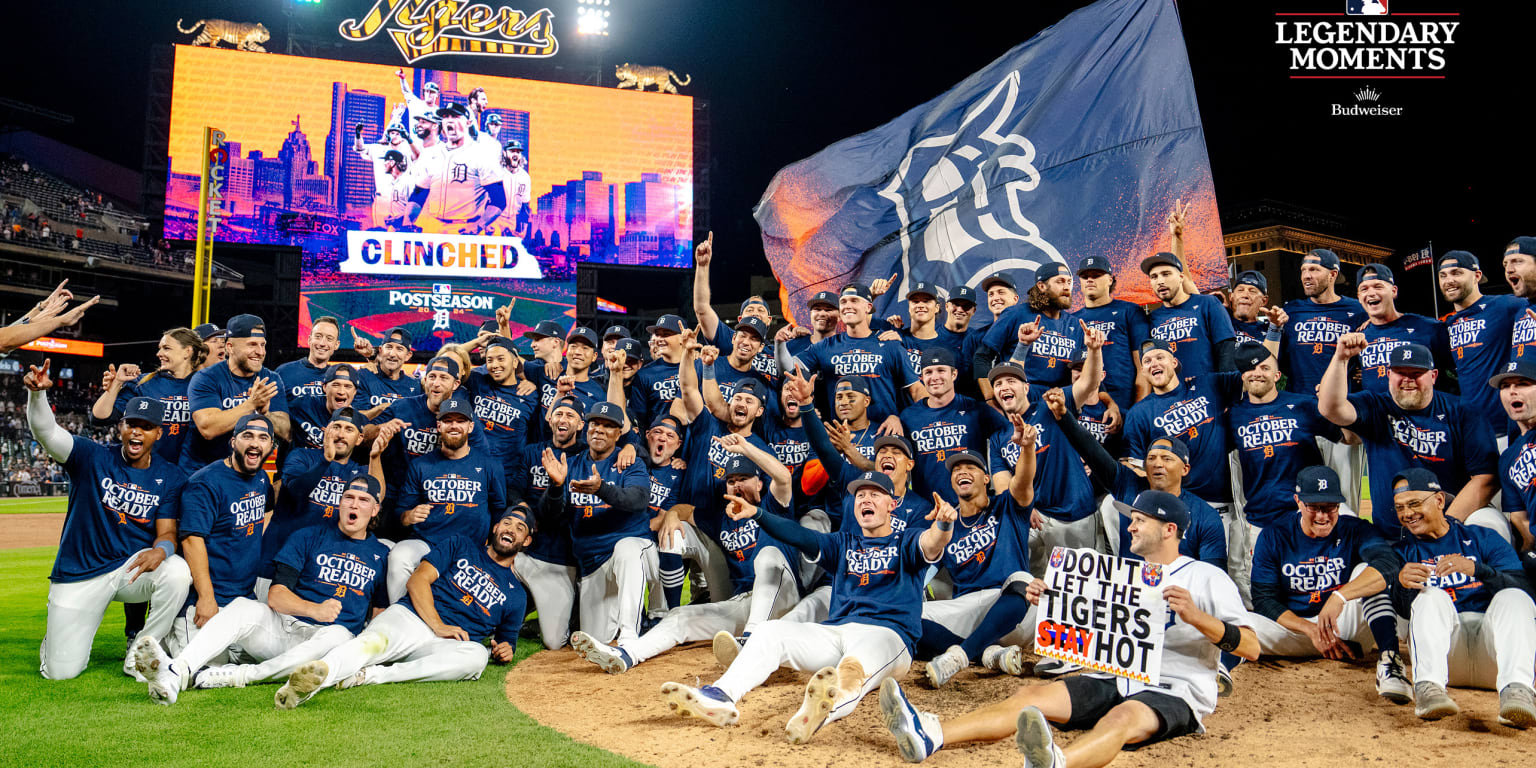 Tigers clinch playoff berth as AL Wild Card team