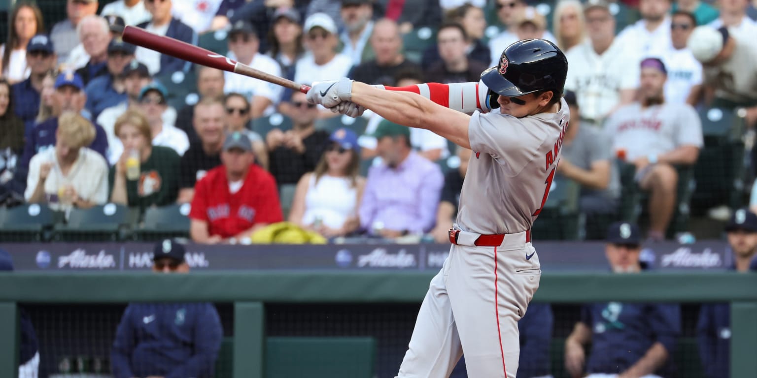 Roman Anthony hits first career home run