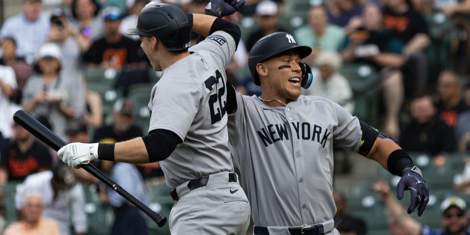 Yankees hit four homers in first for second time in 2025