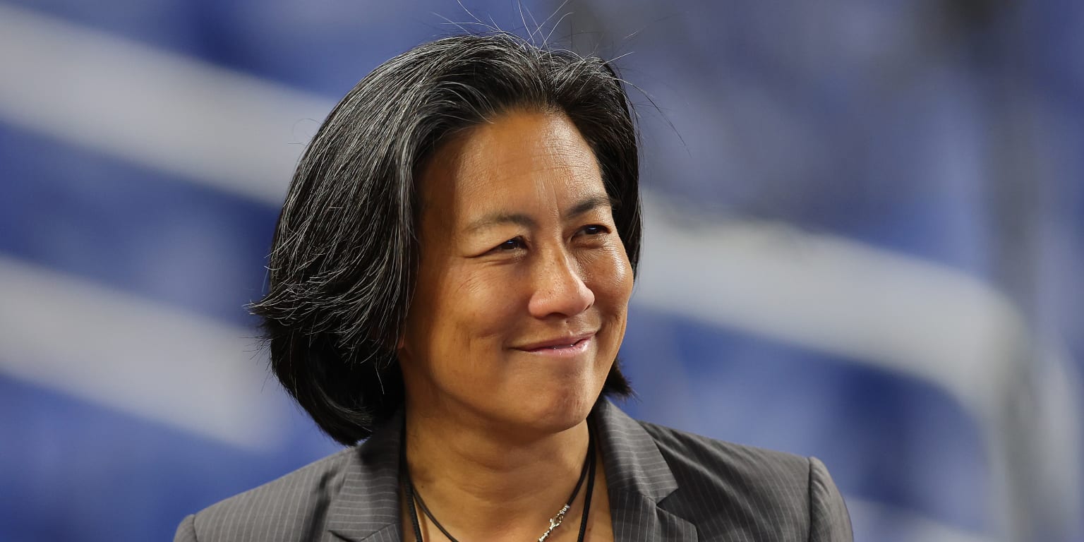 Kim Ng talks all things Marlins in session with reporters