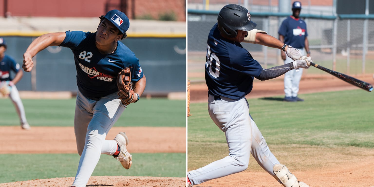 Twins Siale, Sione Tulua compete for MLB Breakthrough Series team