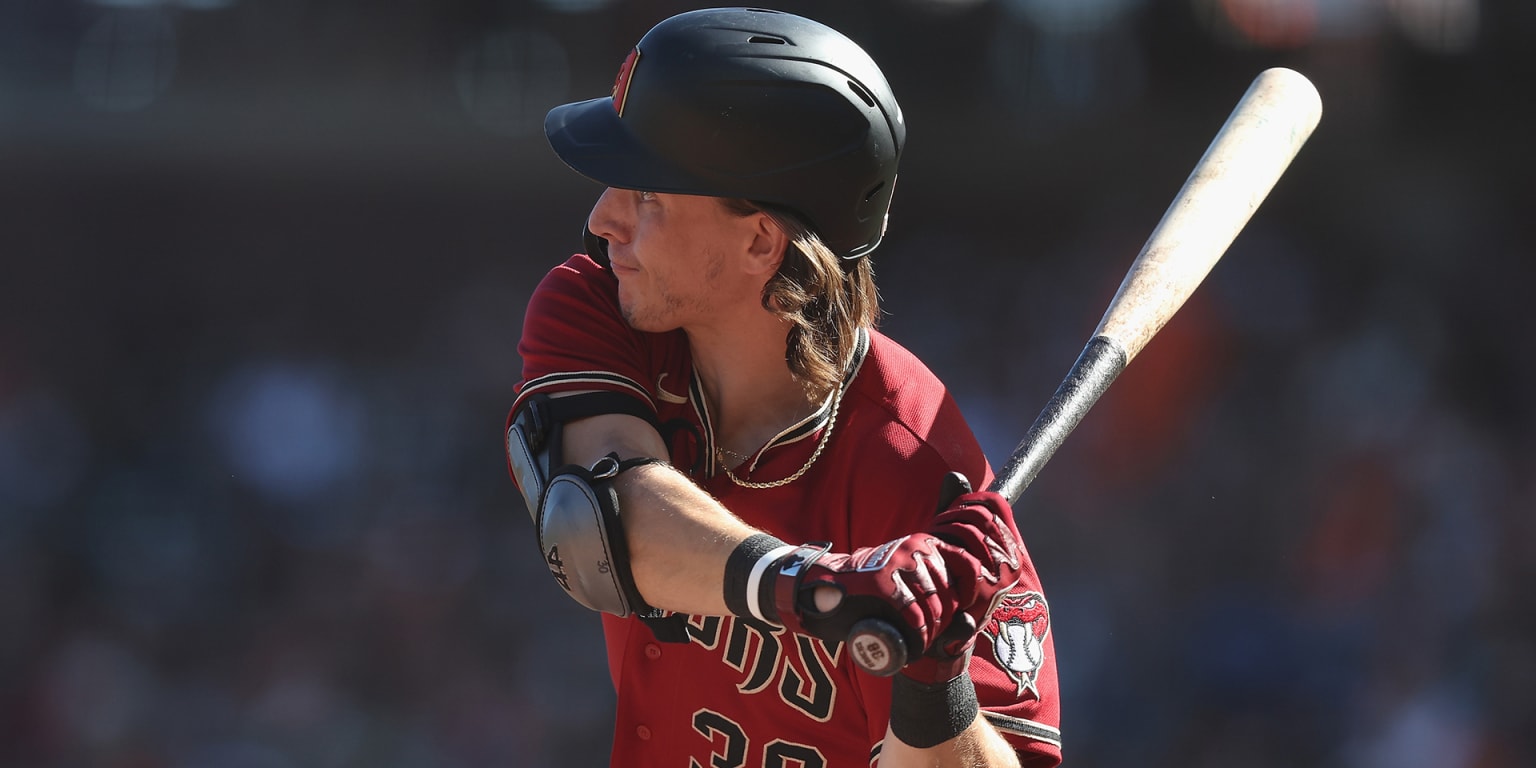 Jake McCarthy has big game in D-backs' 10-inning loss to Giants