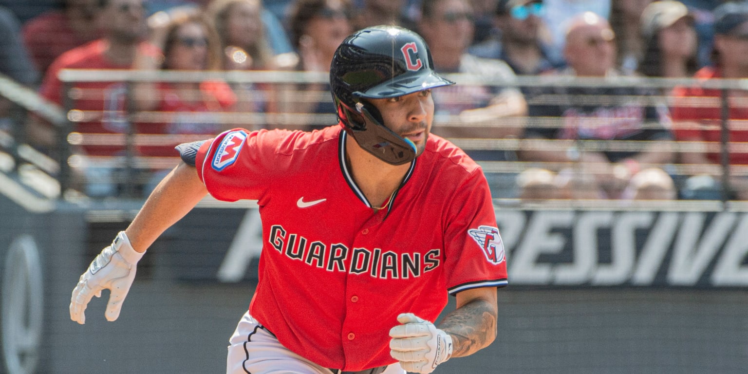 C.J. Kayfus collects first MLB hit