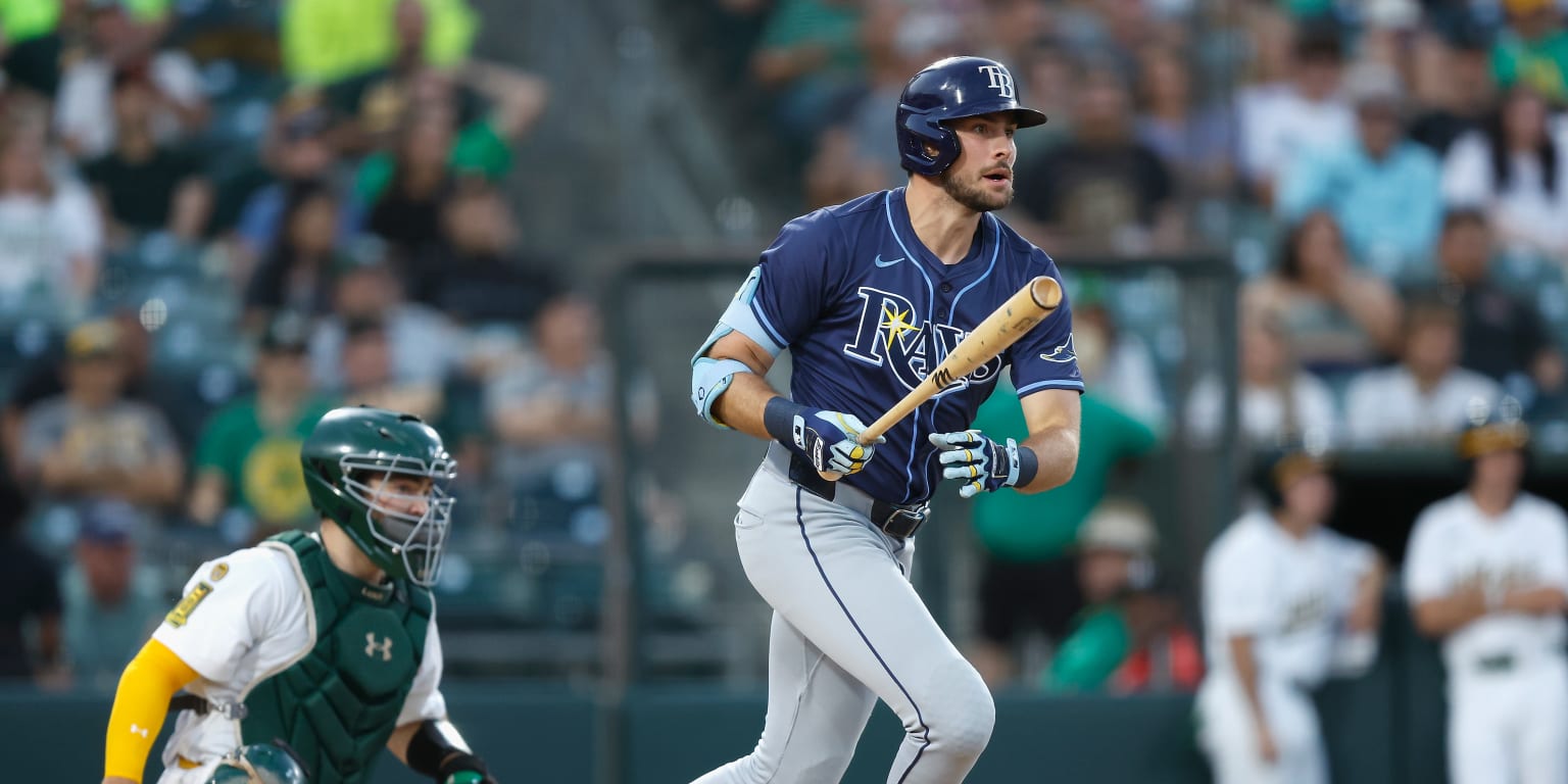 Josh Lowe scratched with oblique injury