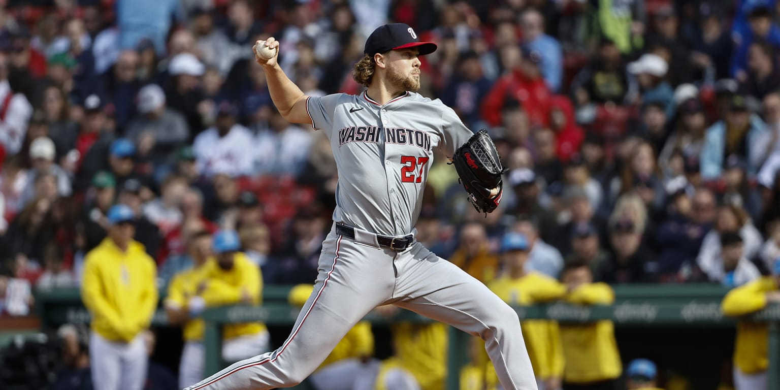 Jake Irvin solid for Nationals against Red Sox