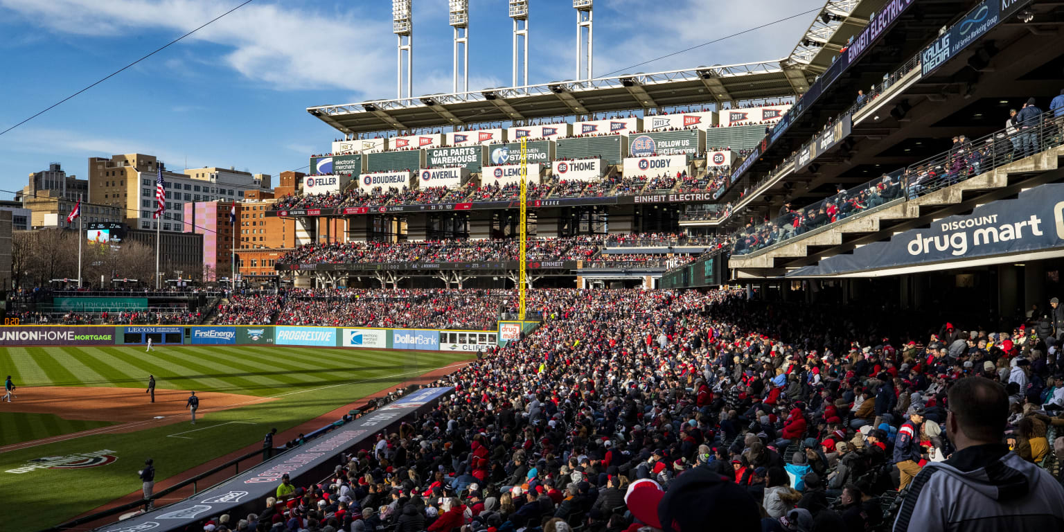 Guardians' 2025 home opener sold out, ballpark pass launched