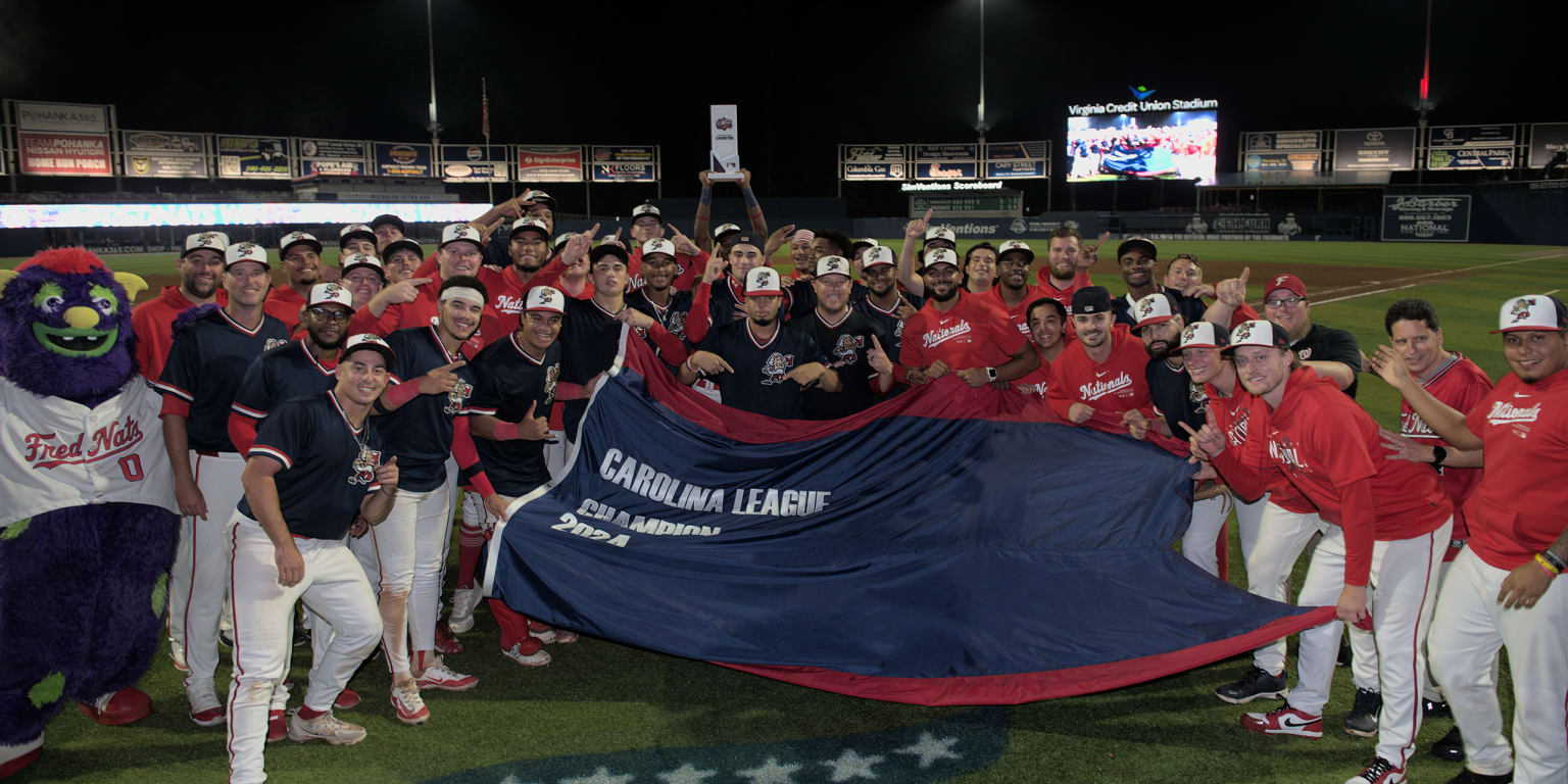 Nationals Single-A affiliate wins Carolina League championship