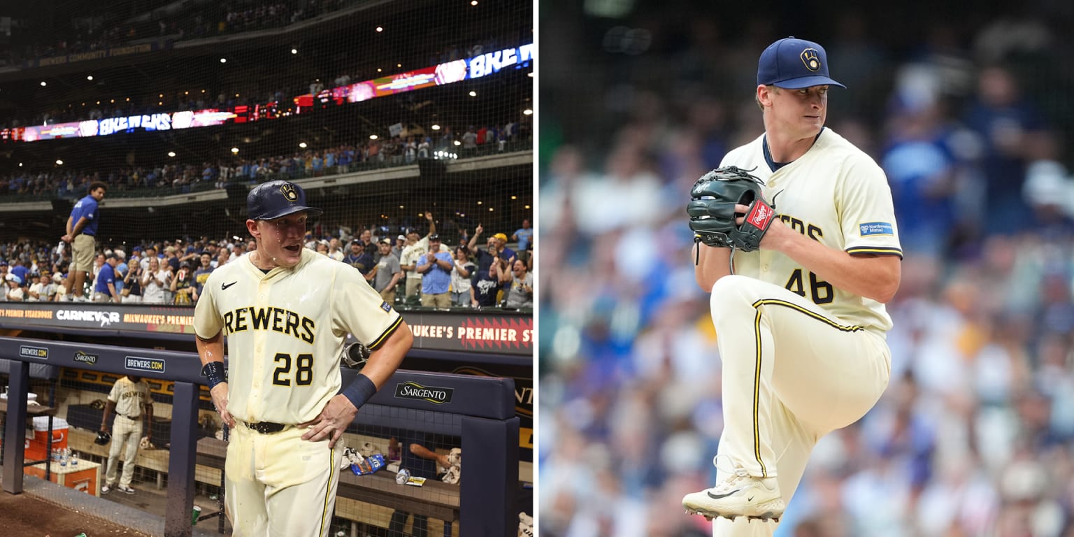 Quinn Priester, Andrew Vaughn help Brewers beat Cubs