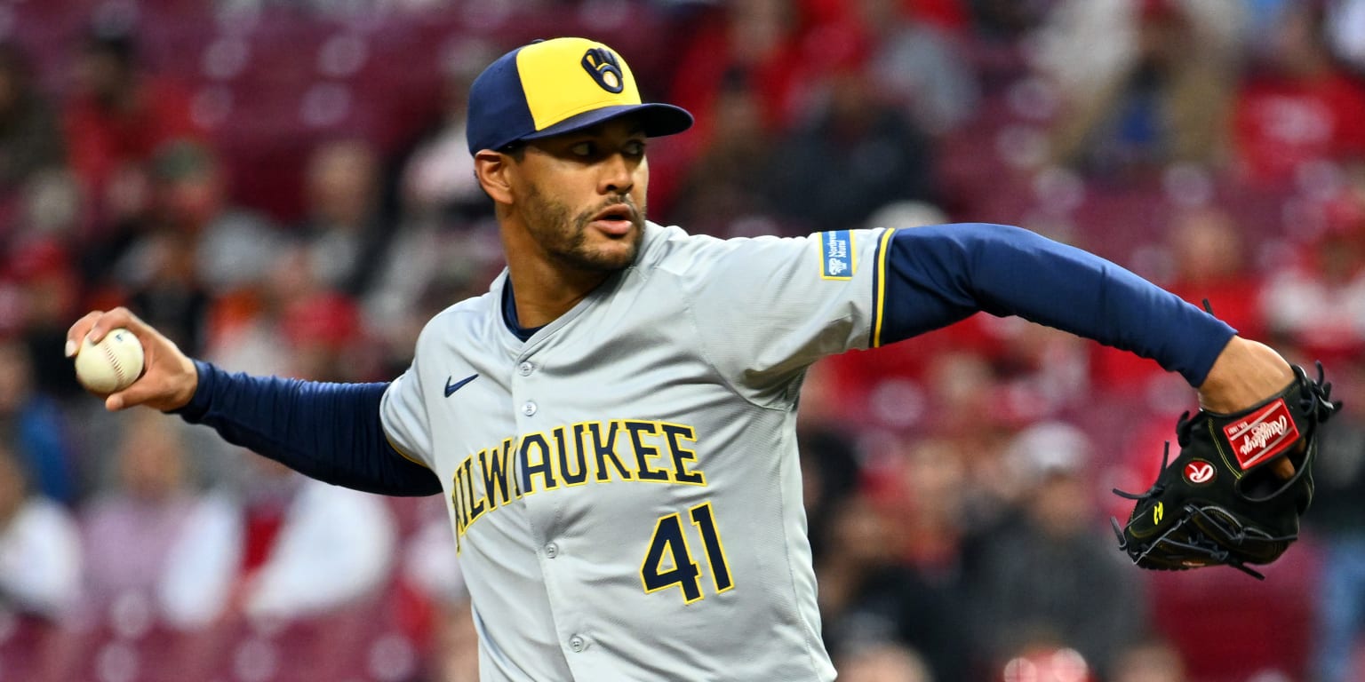 Joe Ross pitches Brewers past Reds for his first Major League win since ...