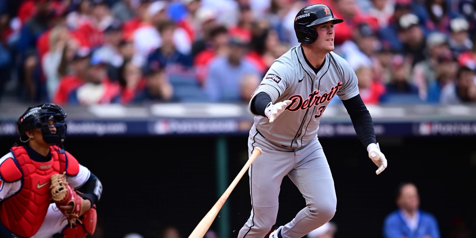 Kerry Carpenter collects pinch-hit RBI with injury in ALDS Game 5