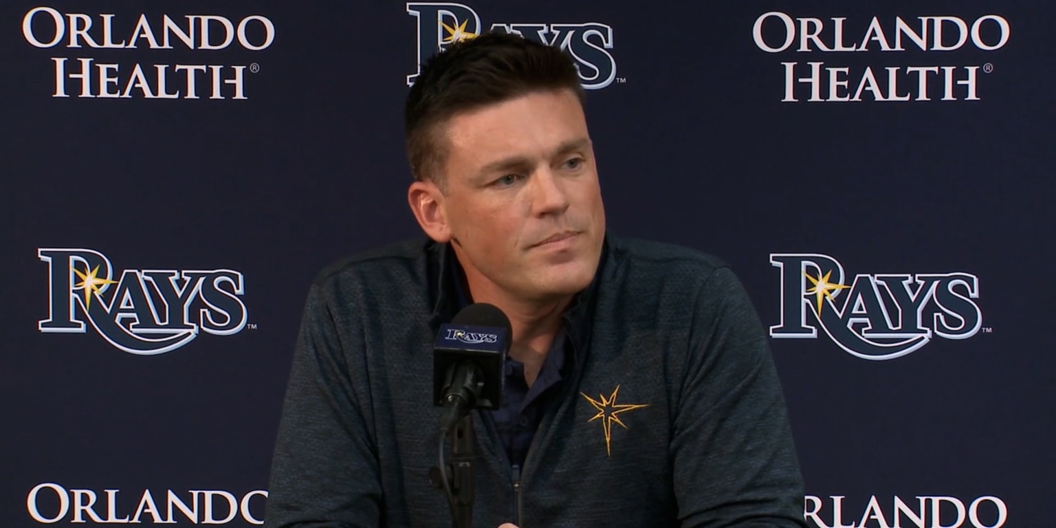 Erik Neander talks 2026 Rays at GM Meetings