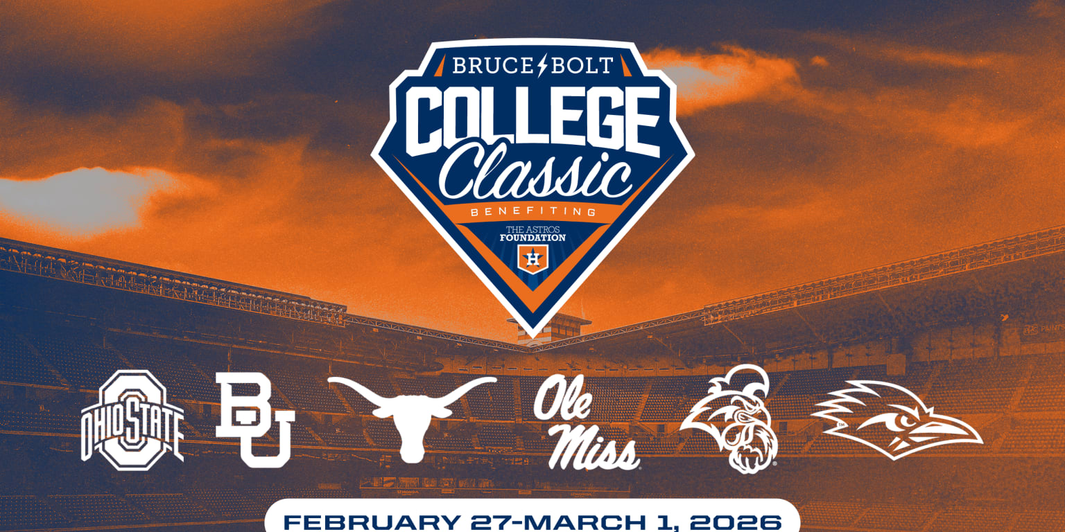Astros to host 2026 BRUCE BOLT College Classic