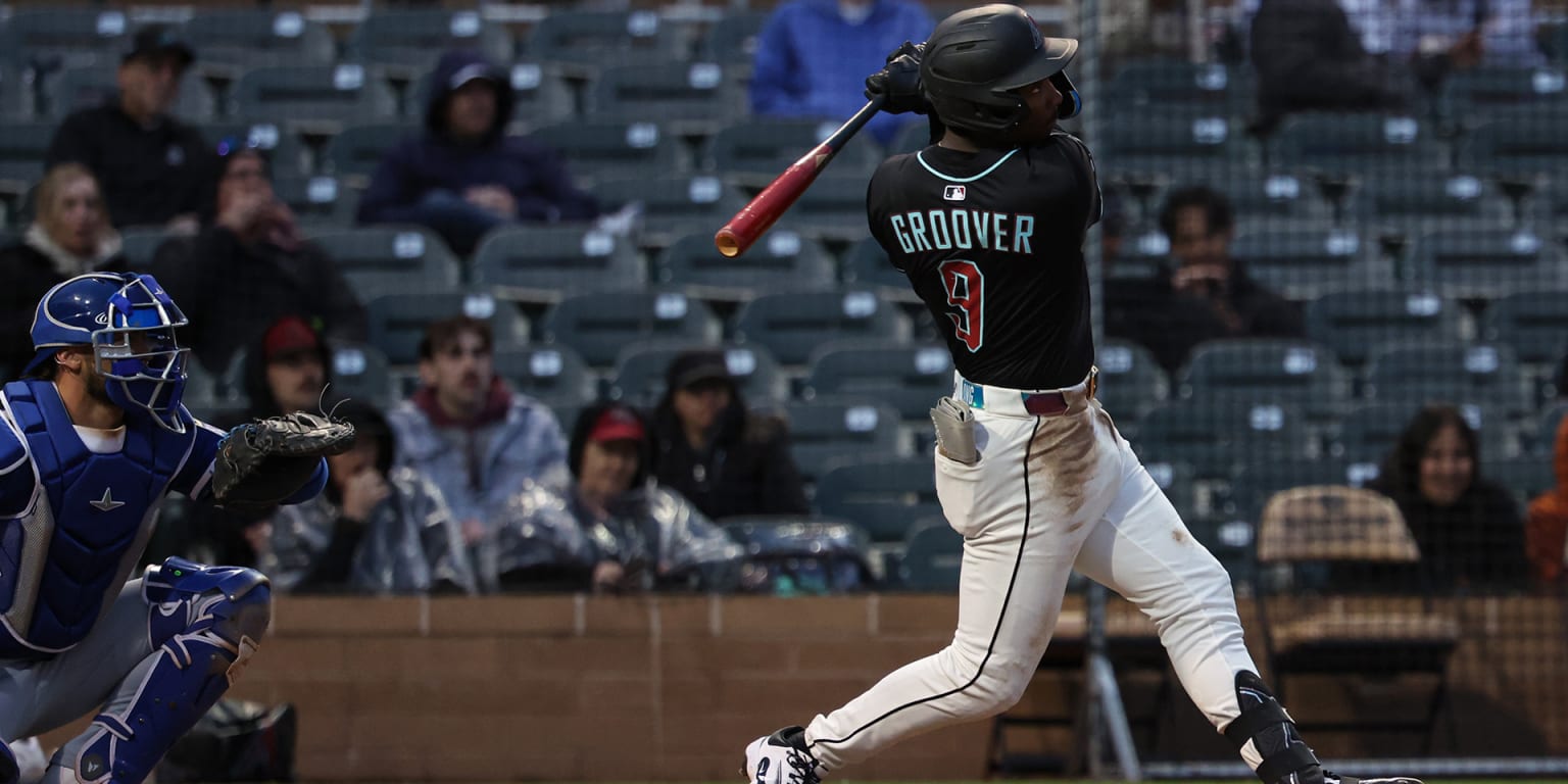 LuJames Groover stars for D-backs in 2025 Spring Breakout