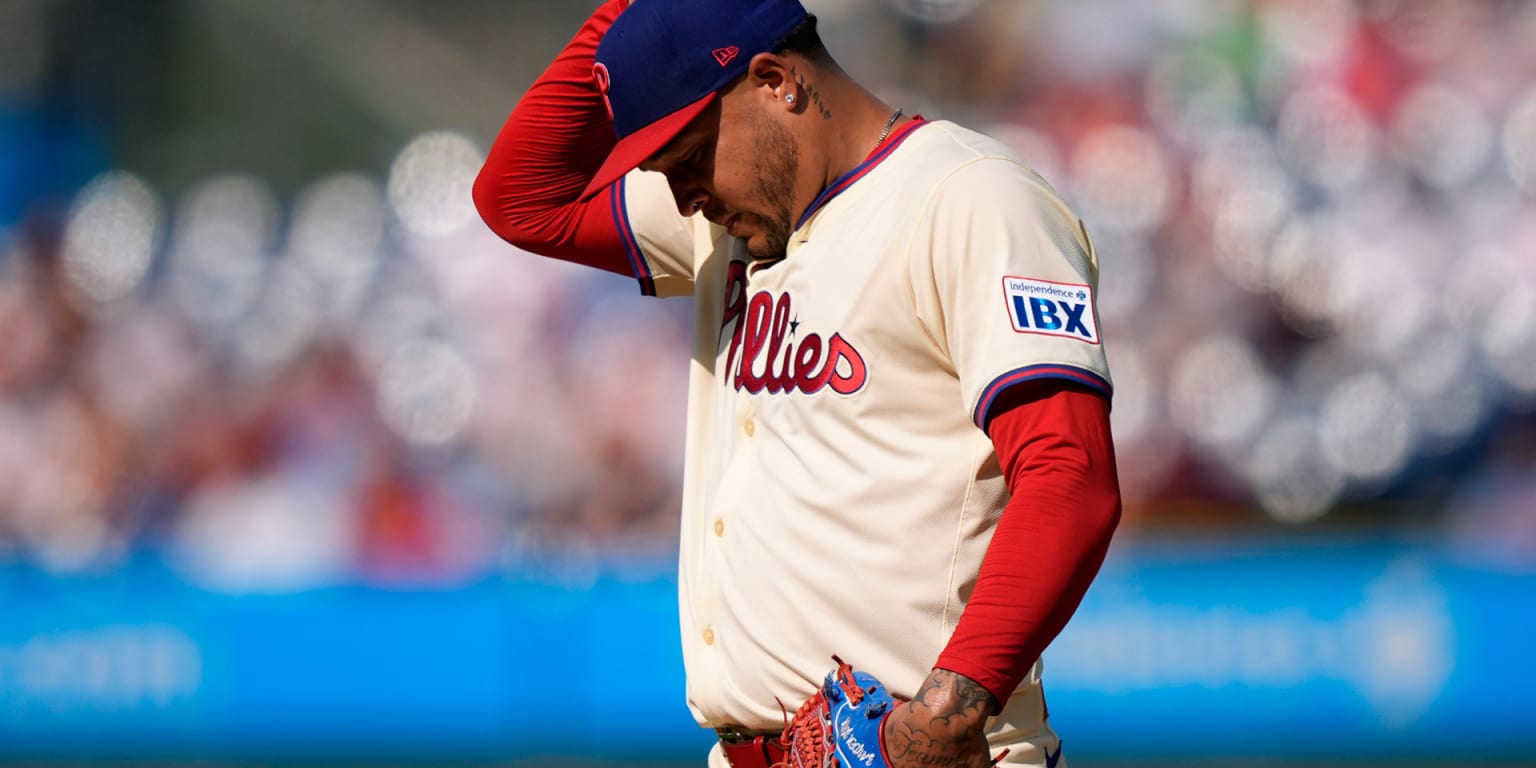 Taijuan Walker removed from Phillies' starting rotation