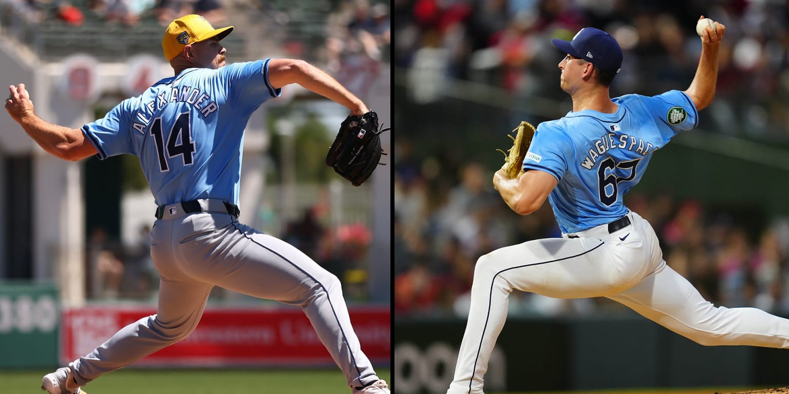 Jacob Waguespack, Tyler Alexander make Rays roster