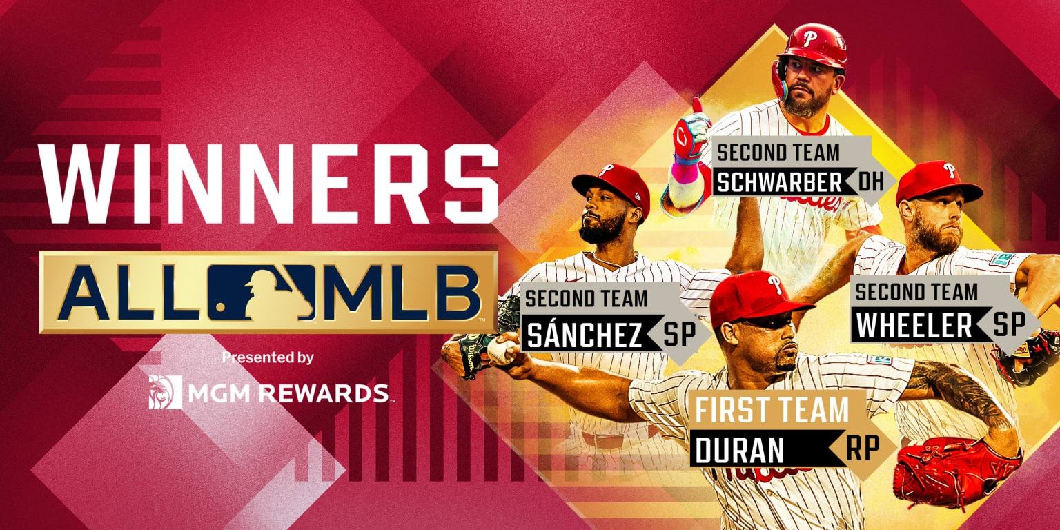 Jhoan Duran, Kyle Schwarber, Zack Wheeler, Cristopher Sánchez named to ...
