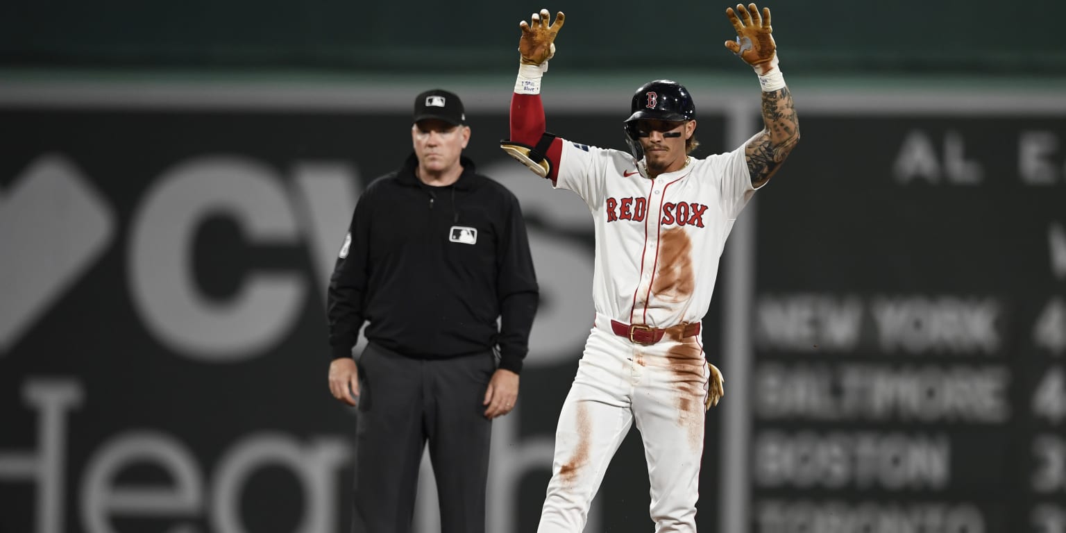 Breakdown of Jarren Duran's opposite-field success