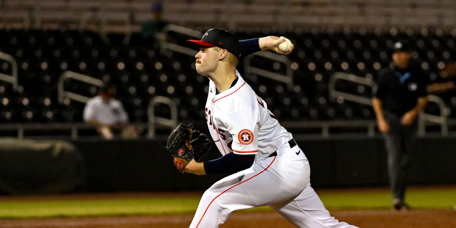The Astros don't have many fireballers; this prospect could change that ...