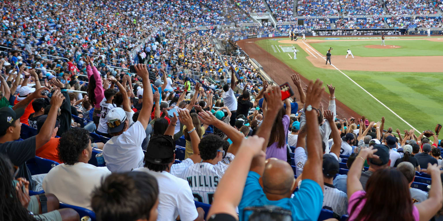 Miami Marlins announce game times for 2026 home schedule and single ...