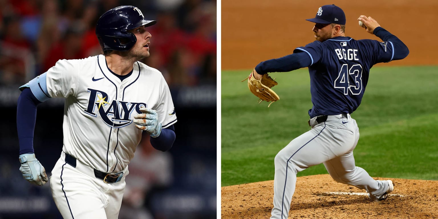 Hunter Bigge to injured list as Josh Lowe begins rehab