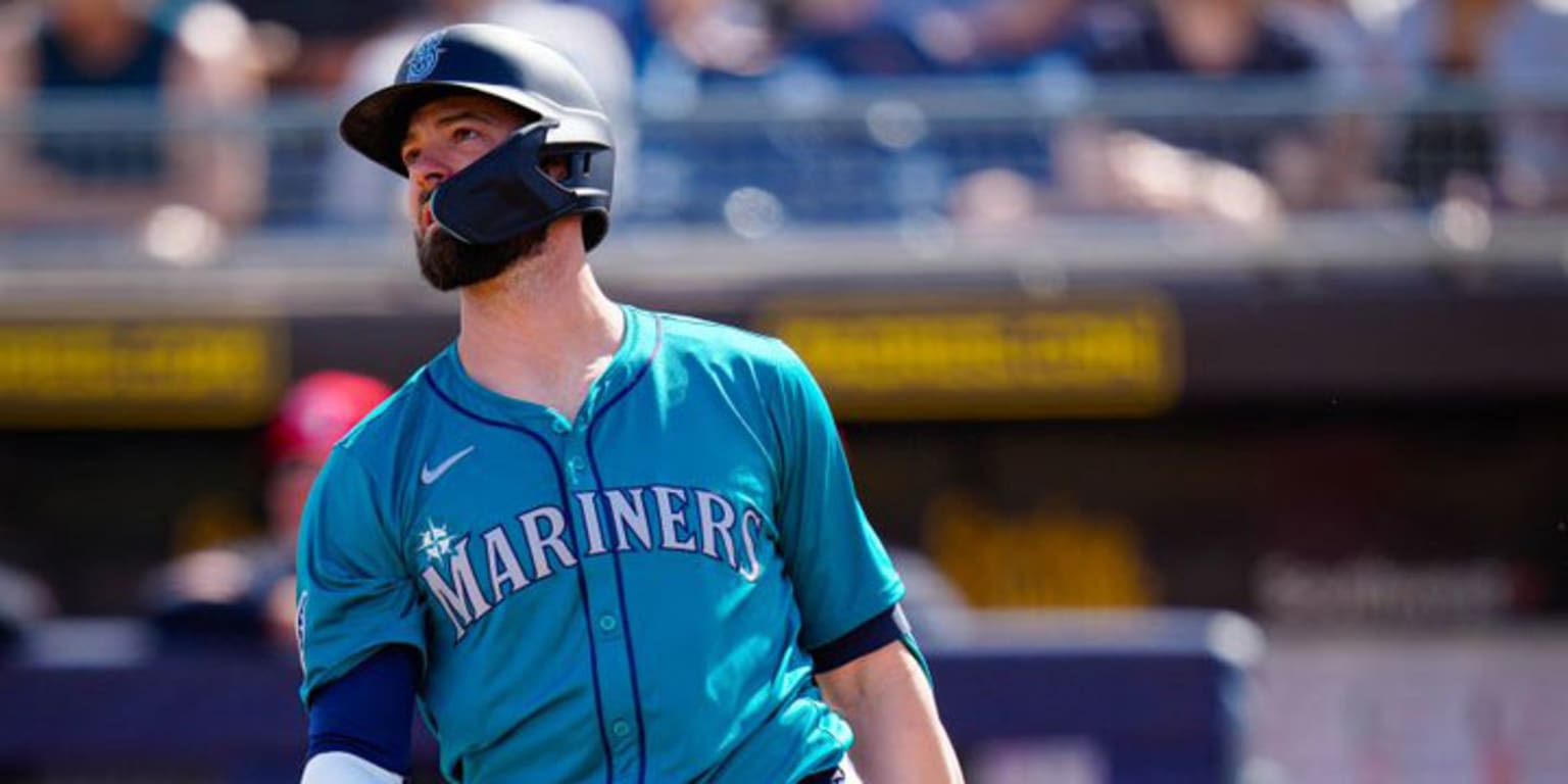 Mitch Haniger homers in first Cactus League at-bat