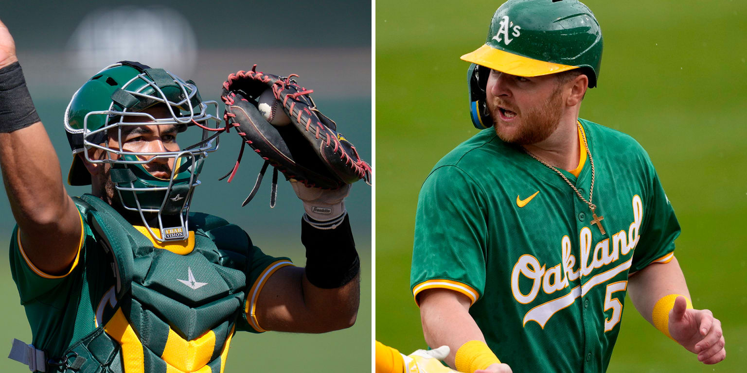 Carlos Pérez, Kyle McCann fighting to be A's backup catcher