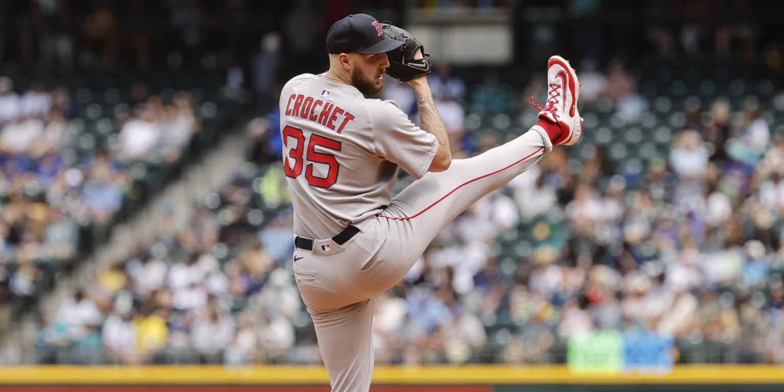 Garrett Crochet strikes out eight in Red Sox win over Mariners