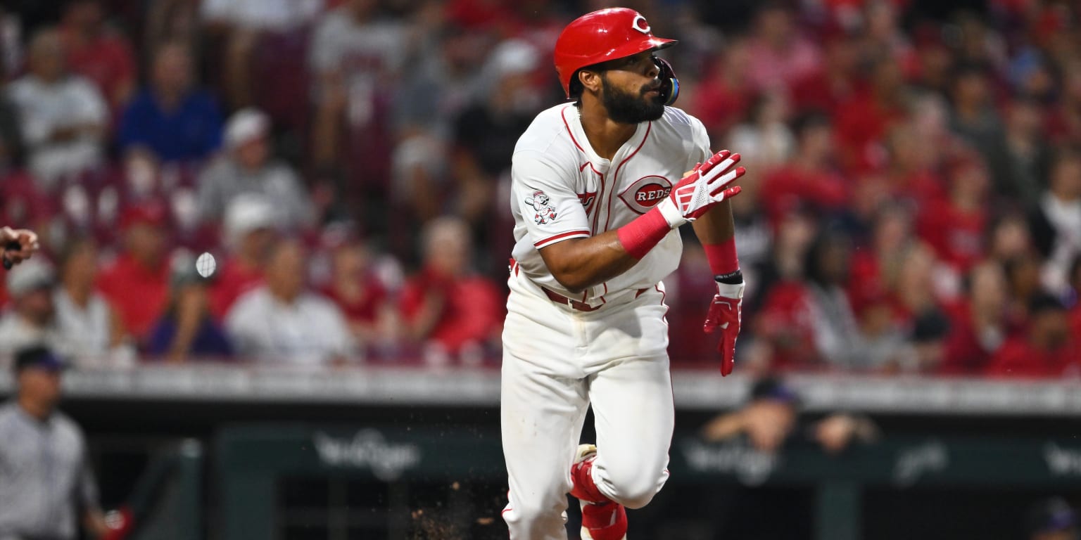 Rece Hinds has 3 more extra-base hits in Reds' win over Rockies