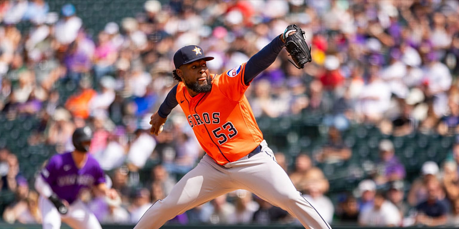 Cristian Javier returns from injured list, will work as a reliever