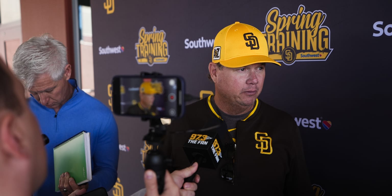 Padres 2025 Spring Training roster competitions