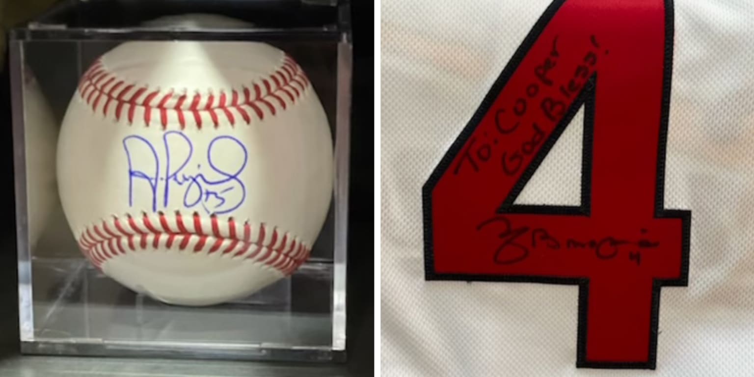 Cooper Hummel's elite autograph collection