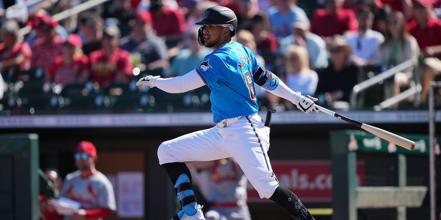 No. 4 prospect Victor Mesa Jr. impresses Marlins in camp