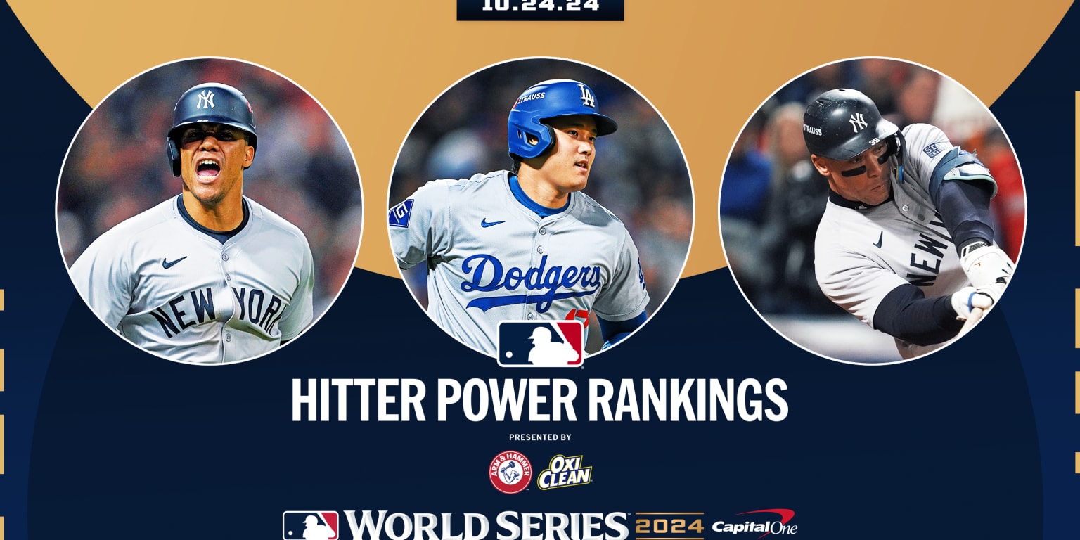 2024 World Series Hitter Power Rankings