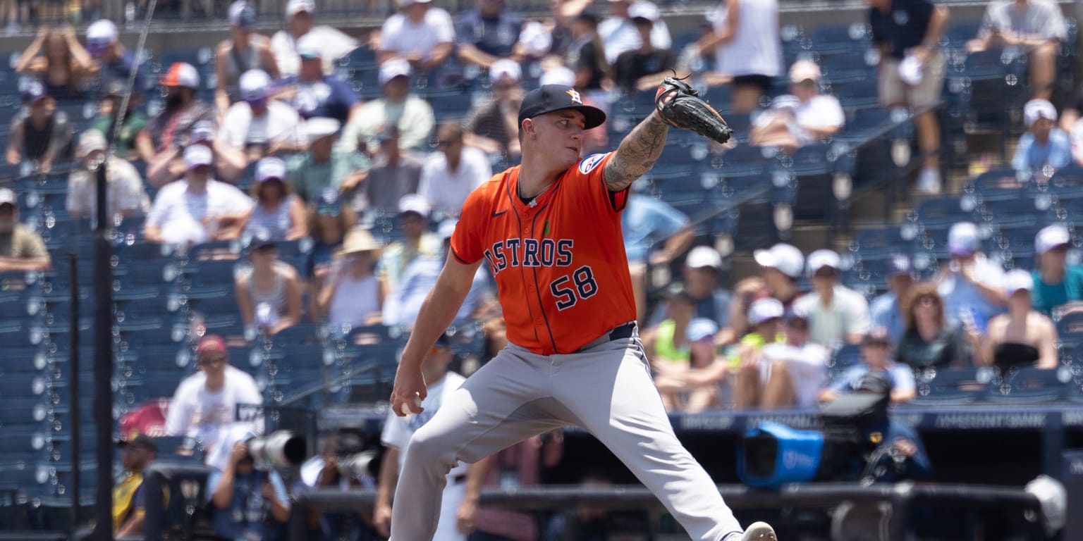 Hunter Brown allows three home runs in Astros' loss to Rays