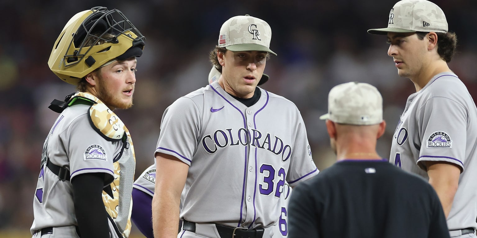 Rockies' Chase Dollander (forearm tightness) placed on injured list