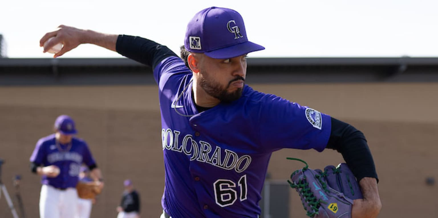 Justin Lawrence is striving for consistency in Rockies camp