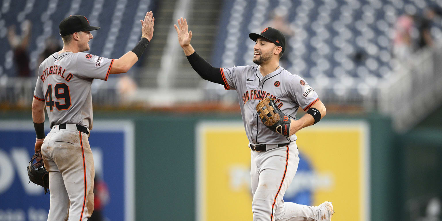 Giants secure series win over Nationals