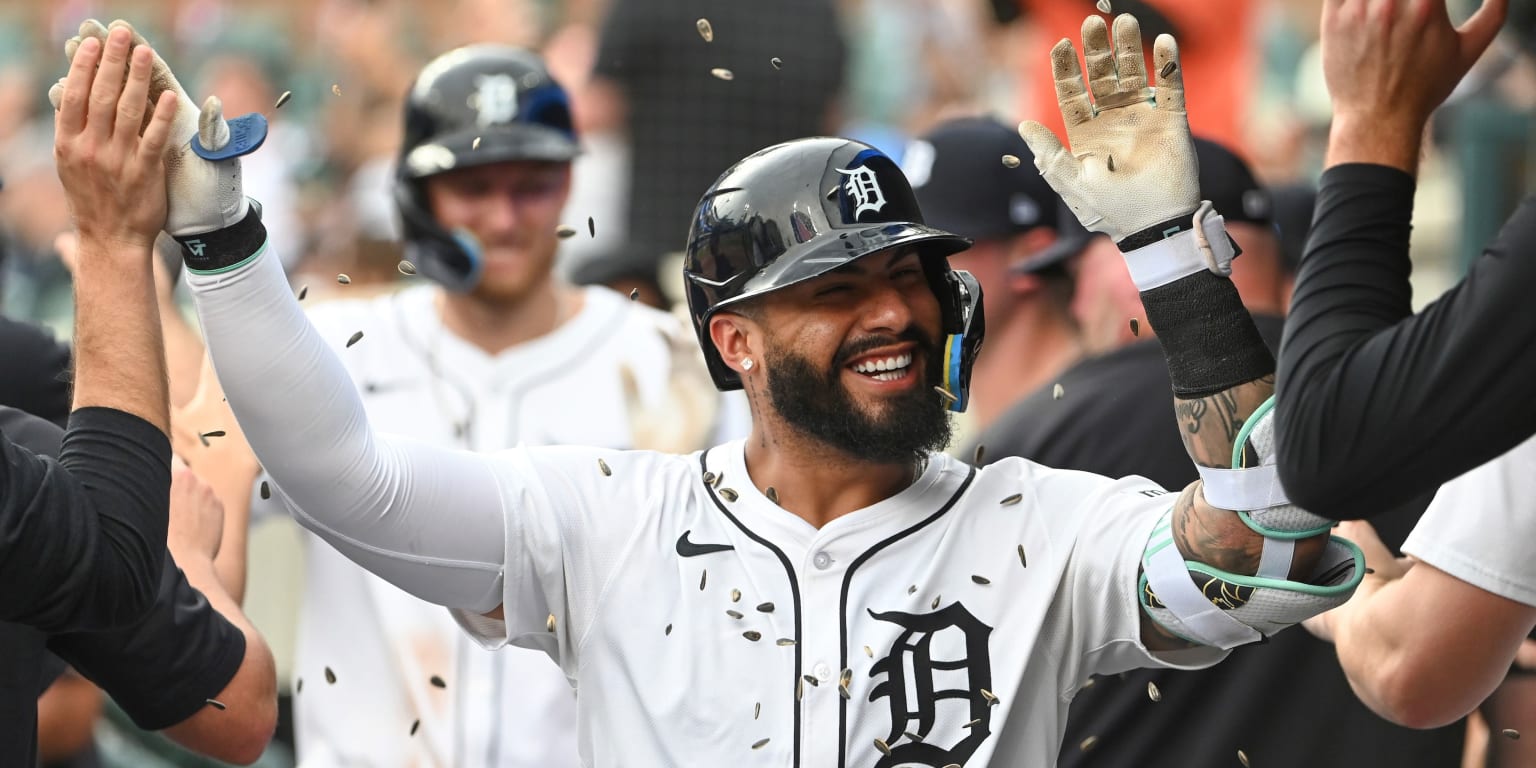 Gleyber Torres reacts to All-Star selection with Tigers