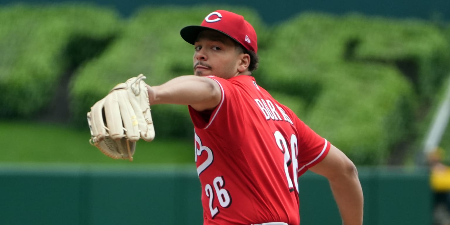Chase Burns throws seven scoreless innings, Reds lose to Pirates