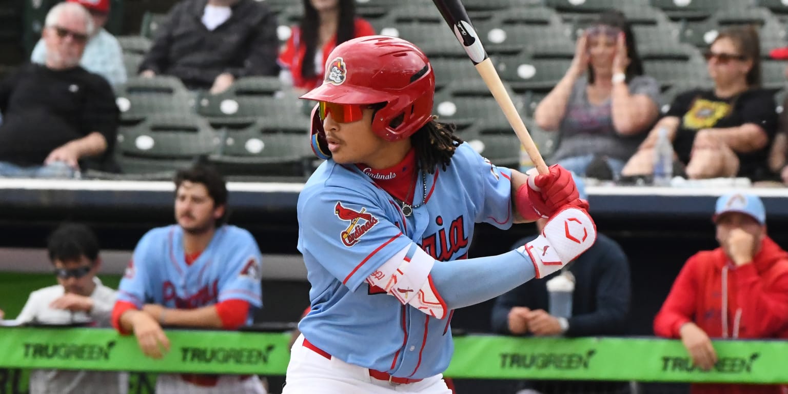 Cardinals prospect Tai Peete hits for the cycle