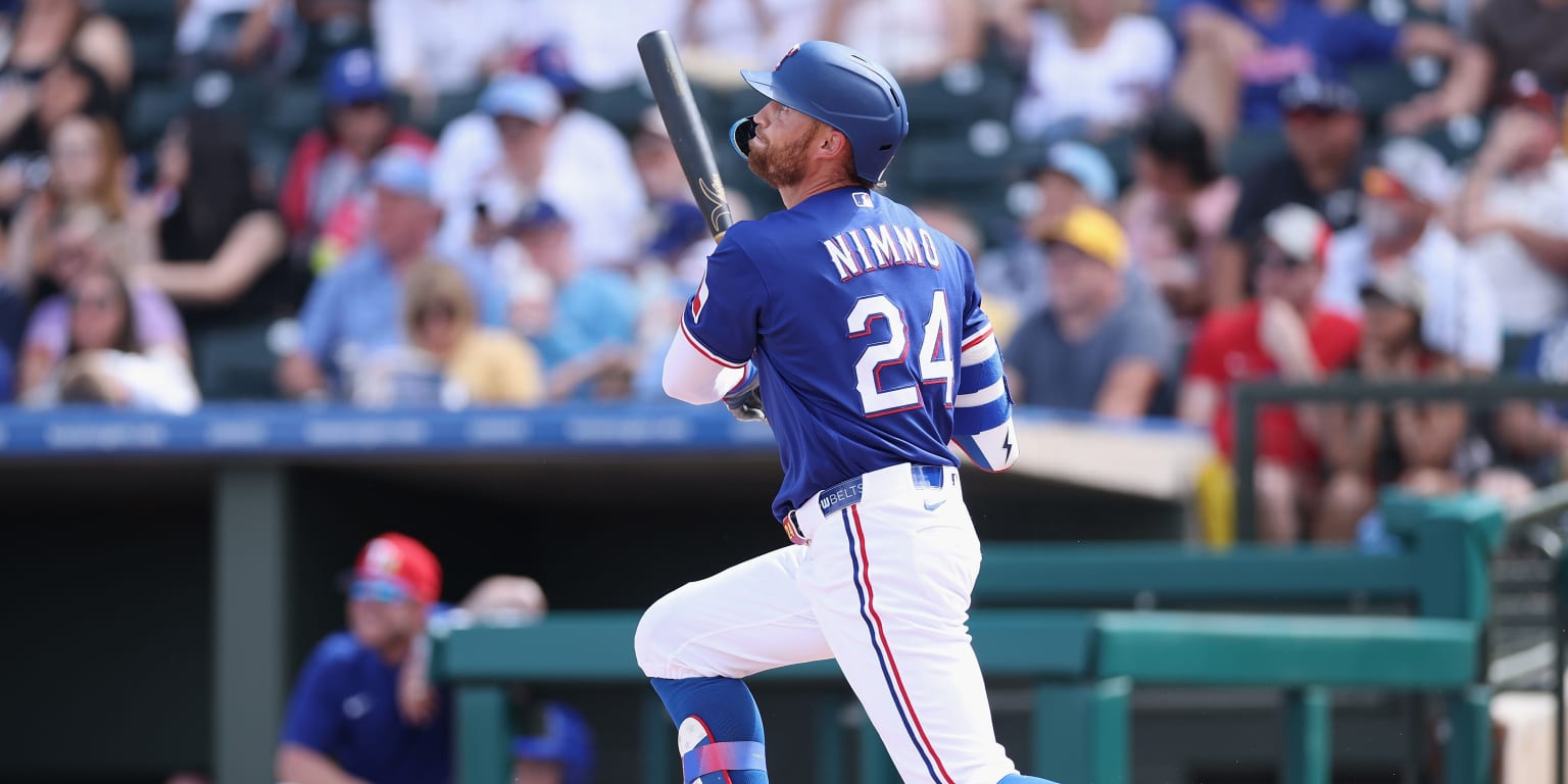 Brandon Nimmo thanks Michael Helman for new Rangers number