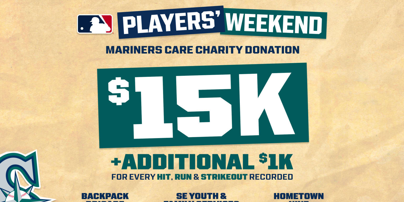 Logan Gilbert, Cal Raleigh select charities for Players' Weekend