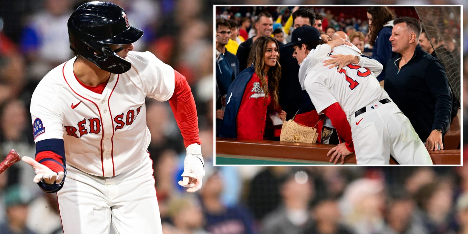 Roman Anthony doubles in 2 runs for first career hit