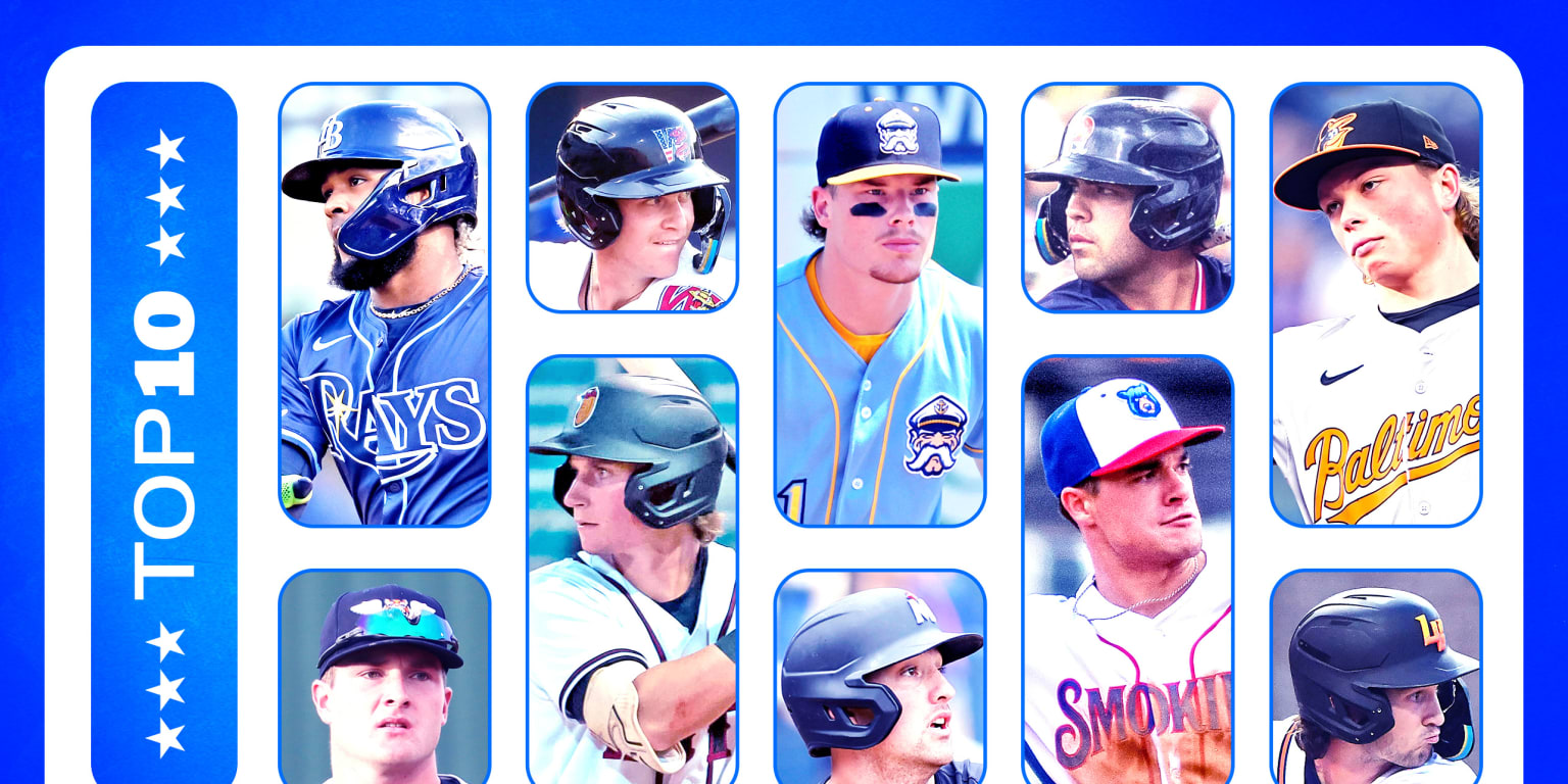 Top 10 organizations based on infield prospects 2024